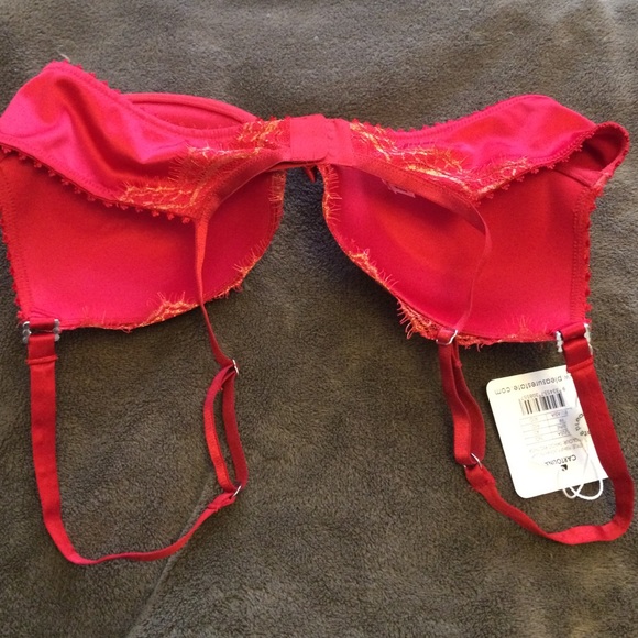 Pleasure State | Intimates & Sleepwear | Nwt 36d Bra Gorgeous Red With ...