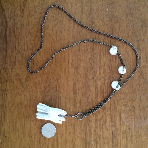 Little Feathers | Jewelry | Large Horse Tooth Necklace | Poshmark