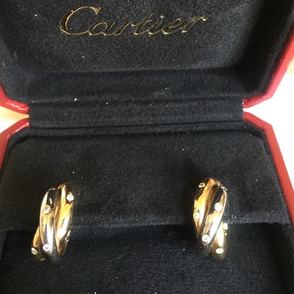 Cartier | Jewelry | Cartier Trinity Star Earrings | Poshmark
