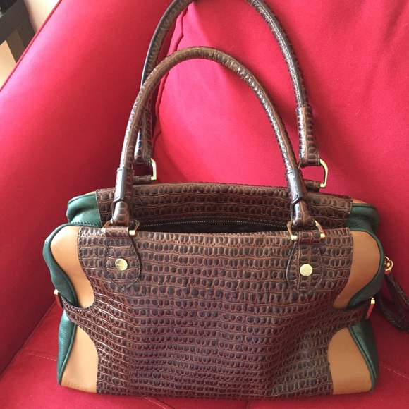 Escada | Bags | Escada Purse Faux Alligator Skin Almost New | Poshmark