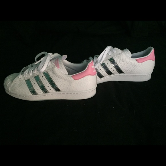 adidas | Shoes | White Customized Adidas | Poshmark