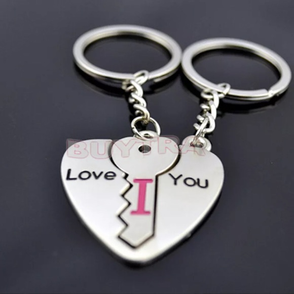 Accessories | I Love You Heart And Key Keychains | Poshmark