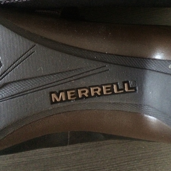 Merrell | Shoes | Merrell Dark Chocolate Slip On Leather M | Poshmark