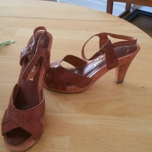 Thom McAn | Shoes | Thom Mcan Heel Sandals | Poshmark