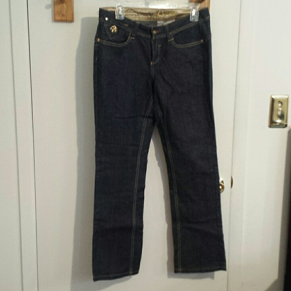 Dereon | Jeans | Dereon By Beyonce Blue Dark Denim Jeans | Poshmark