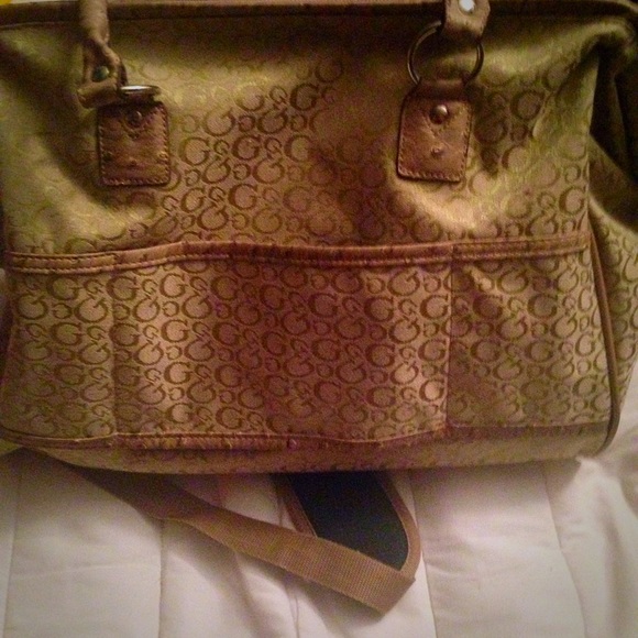 Guess | Bags | Authentic Guess Travel Bagluggage With Id Holder | Poshmark