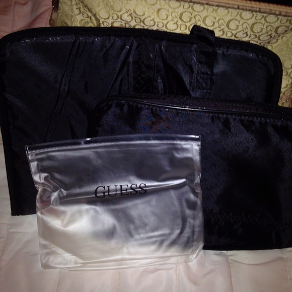 Guess | Bags | Authentic Guess Travel Bagluggage With Id Holder | Poshmark
