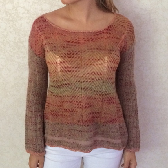 Free People | Sweaters | Free People Multi Colored Sweater | Poshmark