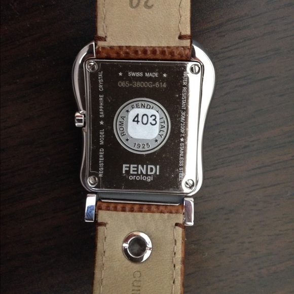 Fendi | Accessories | Fendi B Watch Silver W Diamond Dial | Poshmark