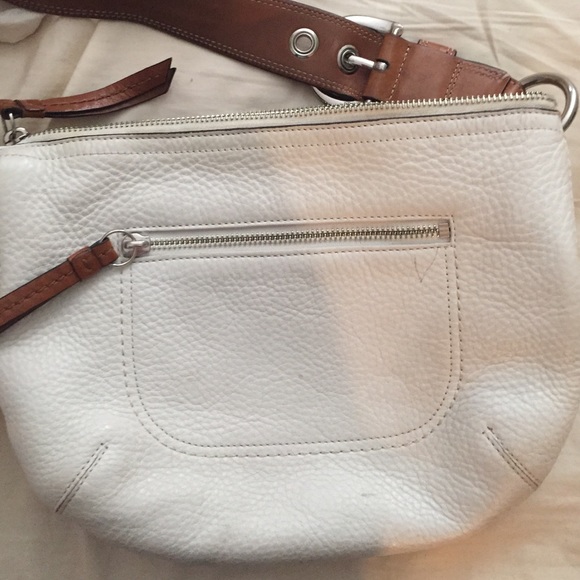 Coach | Bags | Authentic White Coach Bag | Poshmark