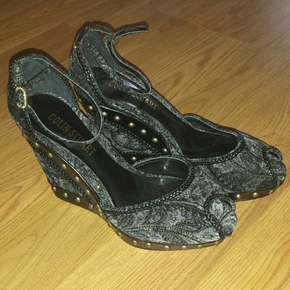 Colin Stuart | Shoes | Colin Stuart Wedge Shoes | Poshmark