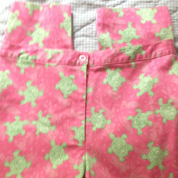 Lilly Pulitzer | Pants & Jumpsuits | Vintage Lilly Turtle And Bunny ...