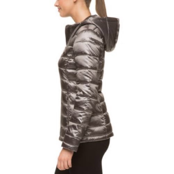Andrew Marc - Andrew Marc Womens Gray Grey Hooded Down Jacket from ...