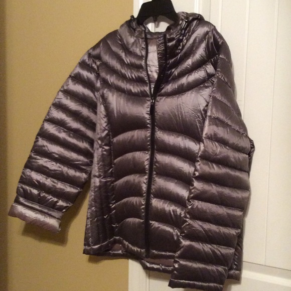 Andrew Marc | Jackets & Coats | Andrew Marc Womens Gray Grey Hooded ...