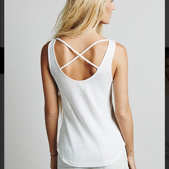 Free People | Tops | Free People We The Free Nevermind Ribbed Tank ...