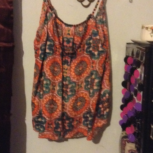 Angie | Tops | Angie Brand Sz Large Tank Top | Poshmark