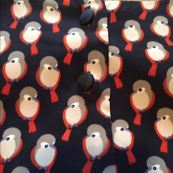 Pinky Otto | Dresses | Pinky Otto Bird Print Dress Size Xs | Poshmark