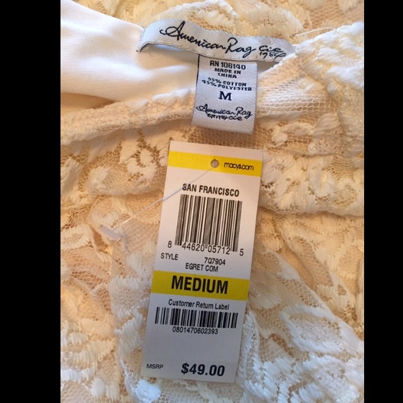 American Rag | Dresses | New American Rag Lace Sweetheart Dress | Poshmark