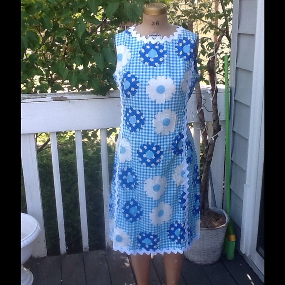 Vintage | Dresses | Vtg 96s Flower Power Sheath Dressadorable | Poshmark