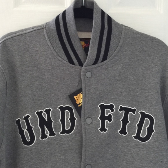 Undefeated | Jackets & Coats | Udefeated Fleece Varsity Jacket | Poshmark