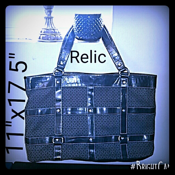 Relic | Bags | Relic Cool Design Large Tote Nwot | Poshmark