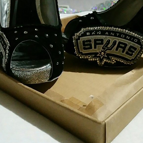 NBA SA | Shoes | San Antonio Spurs High Heels Go Spurs Go | Poshmark