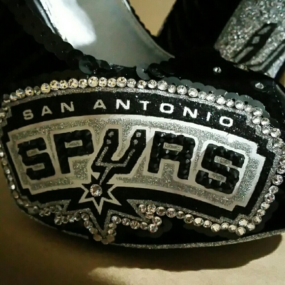 NBA SA | Shoes | San Antonio Spurs High Heels Go Spurs Go | Poshmark