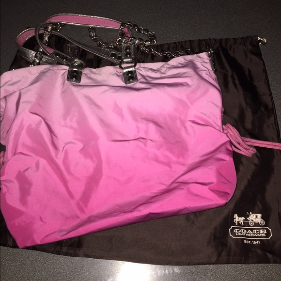 Coach | Bags | Coach Rhinestone Pink Bag | Poshmark