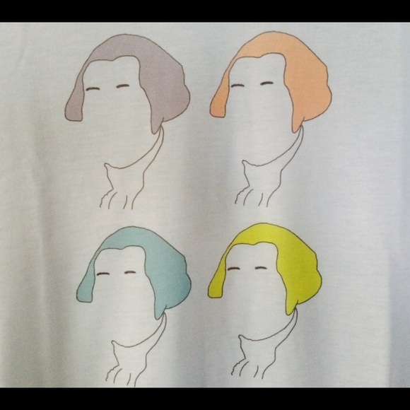 Tops | New Custom Printed George Washington Graffiti T | Poshmark