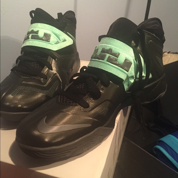 Nike | Shoes | Nike Zoom Lebron Soldier 7s Green Glow | Poshmark