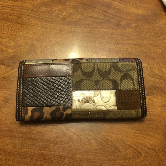Coach | Bags | Rare Patchwork Coach Wallet | Poshmark