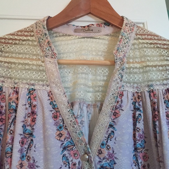 Darling London | Tops | Vintage Inspired Top By Darling London | Poshmark