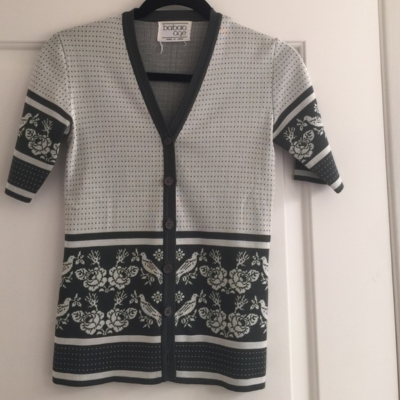 Vintage | Tops | Adorable Top With Bird And Floral Details | Poshmark