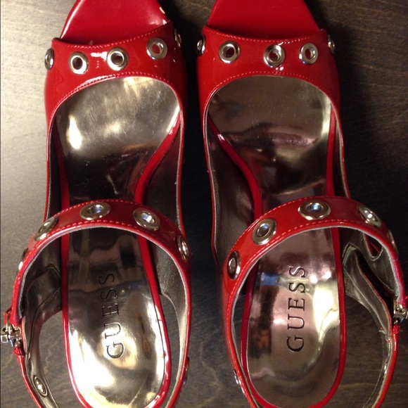 Guess | Shoes | Sexy Red Guess High Heels | Poshmark