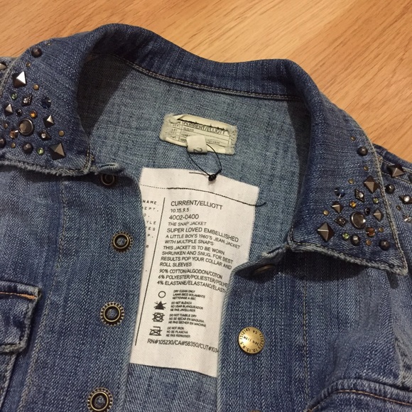 Current/Elliott | Jackets & Coats | Currentelliot The Snap Jacket ...