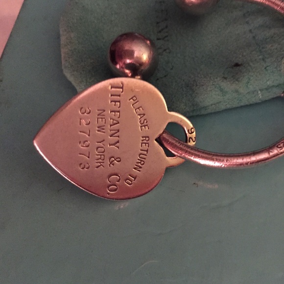 Tiffany & Co. | Jewelry | Tiffany And Co Key Ring Return To Tiffany ...