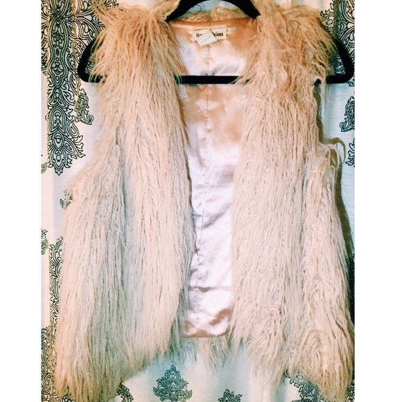 Sweaters | Light Pink Fur Vest | Poshmark