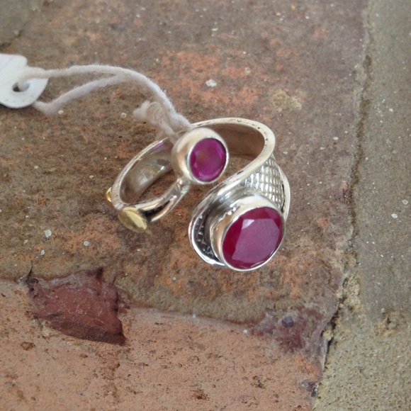 Jewelry | Victorian Red Ruby Quartz Ring | Poshmark