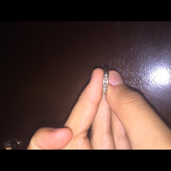 Jewelry | 1k Gold 1k Diamonds Band | Poshmark