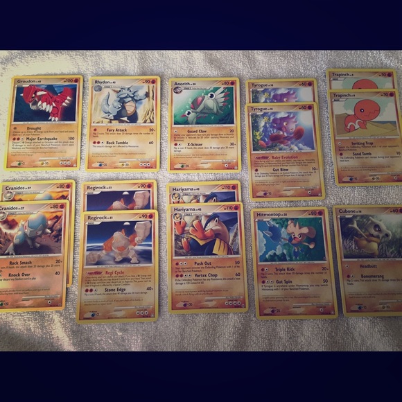 Other | Pokemon Trading Cards Fighting Type | Poshmark