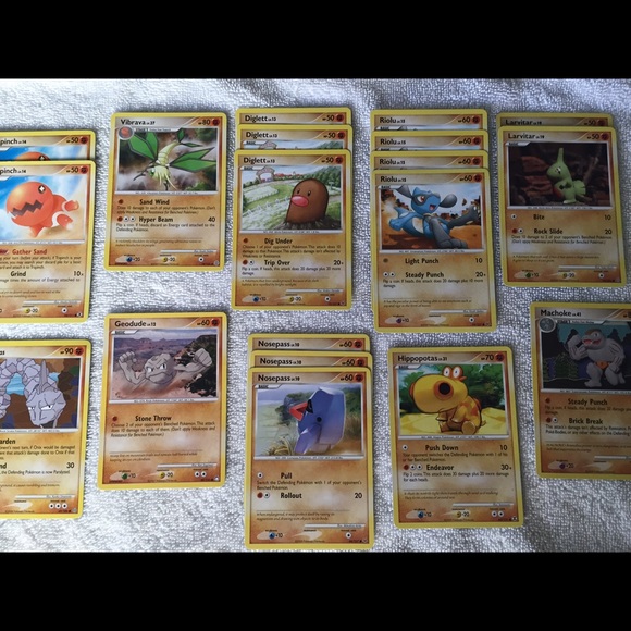Other | Pokemon Trading Cards Fighting Type | Poshmark
