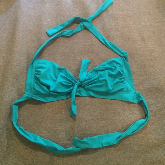 Mossimo Supply Co. | Swim | Vintage Style Teal Bathing Suit Top | Poshmark