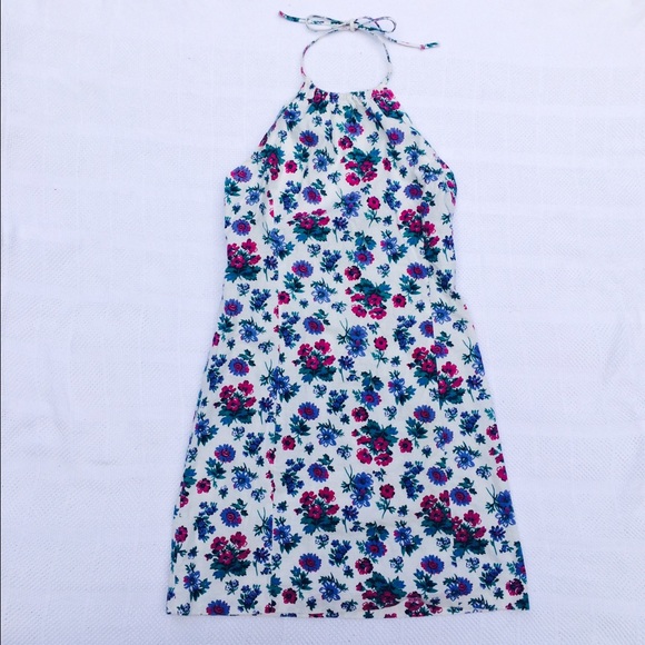 Vintage | Dresses | Vintage Floral Open Back Dress | Poshmark