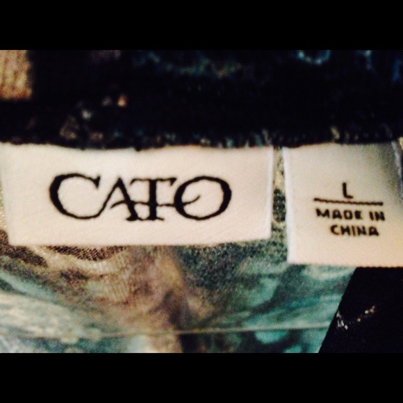 Cato | Tops | Animal Print Top | Poshmark