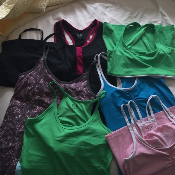 Champion | Tops | Like New Bundle Of 7 Work Out Tops Target | Poshmark
