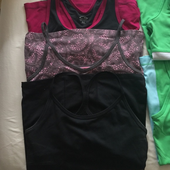 Champion | Tops | Like New Bundle Of 7 Work Out Tops Target | Poshmark