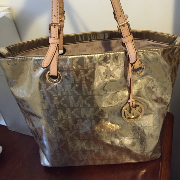 Michael Kors | Bags | Michael Kors Monogram Tote Bag | Poshmark