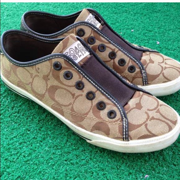 Coach | Shoes | Coach Bev Laceless Tennisshoes | Poshmark