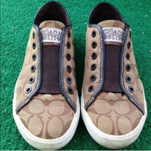 Coach | Shoes | Coach Bev Laceless Tennisshoes | Poshmark