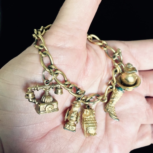 Vintage | Jewelry | Vintage Avon Charm Bracelet | Poshmark